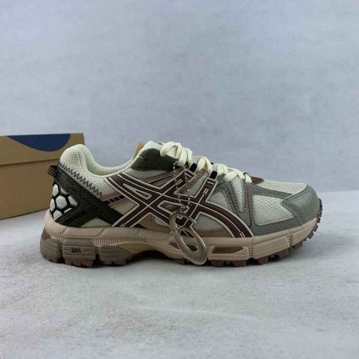 รองเท้าวิ่งกันกระแทก RMXQ GEL-KAHANA 8 สำหรับกีฬาออฟโรด/สีเบจบราวน์ VUM9 | Shopee Thailand