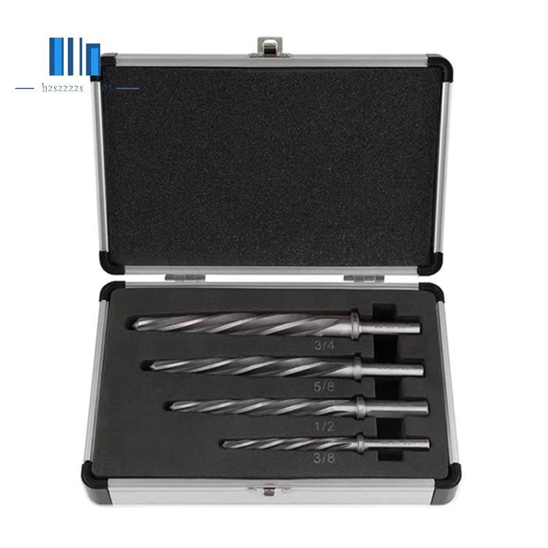 M2 HSS Taper Chucking Reamer, Bridge Construction Reamer เจาะบิต 4 ชิ้น ...