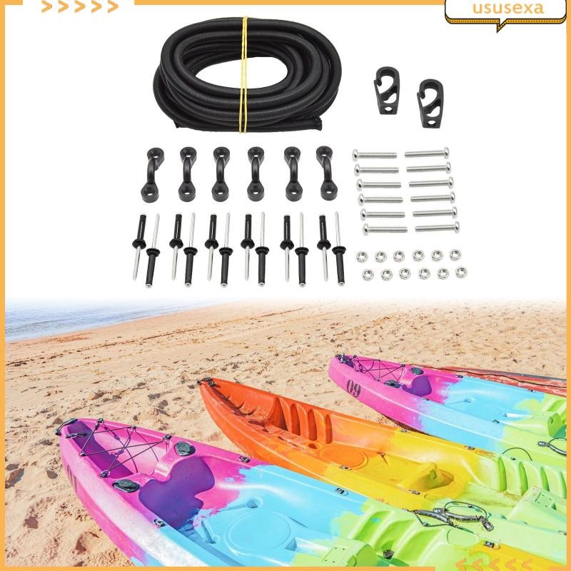 [Ususexa] Kayak Deck Rigging Kit Kayak Hardware Deck Fitting Canoe อเนก ...