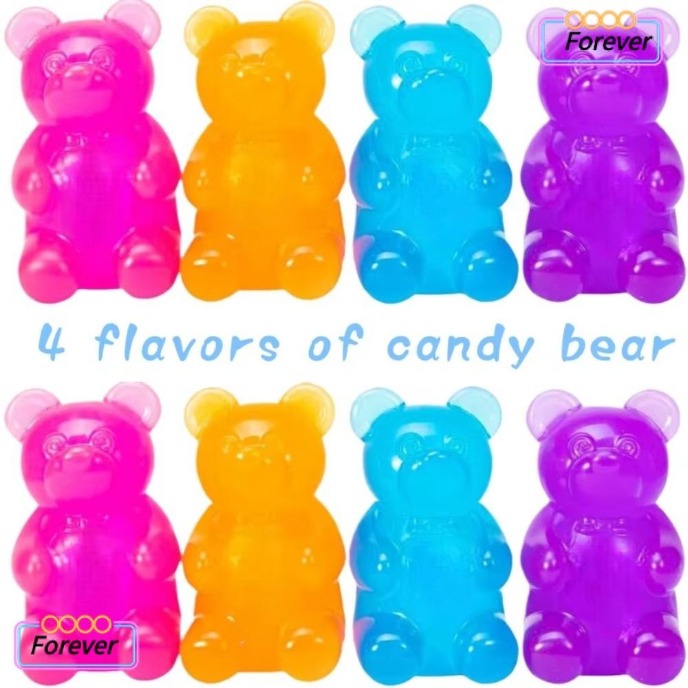 Forever Squishy Fidget Toy, นวด Soft Candy Bear Pinch Toy, PU ช้า ...