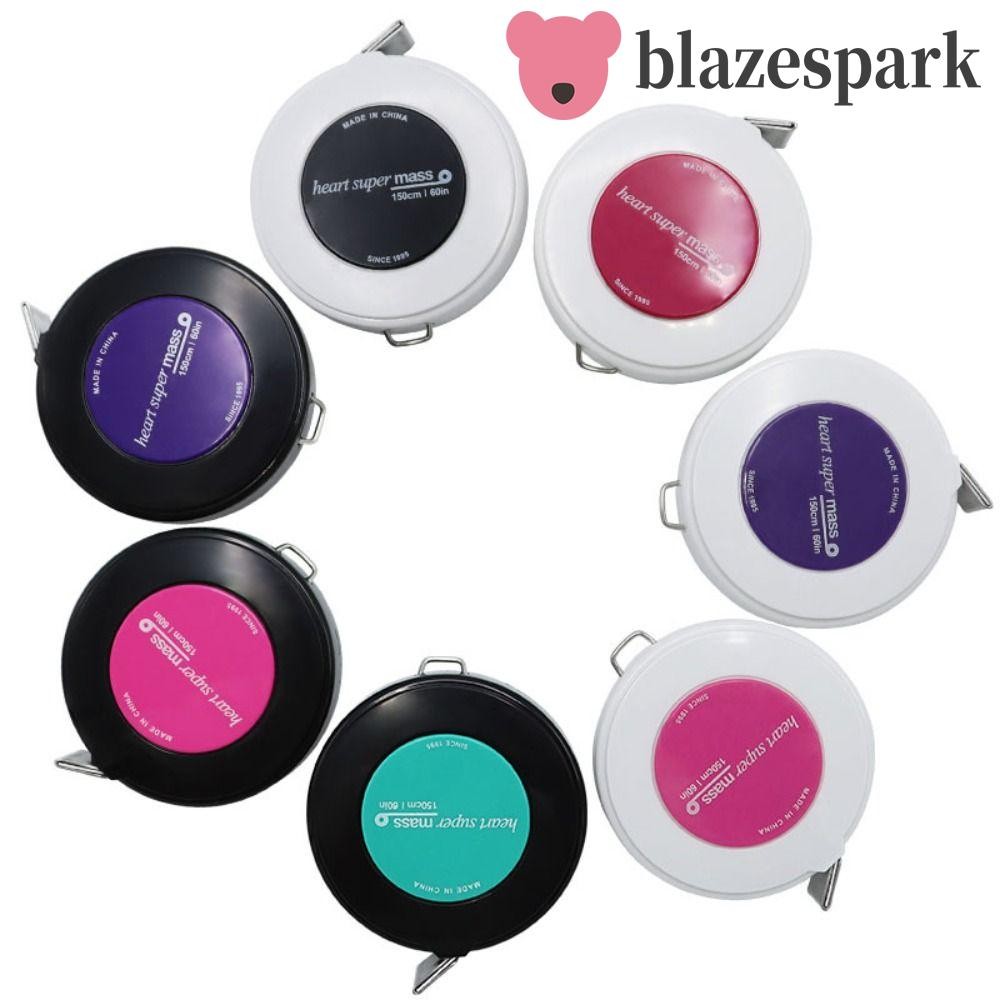 Blazespark พวงกุญแจเทป Measur, Centimeter นิ้ว Double Scale ไม้บรรทัดผ้านุ่ม, กระเป๋า 150 ซม. 60 ...