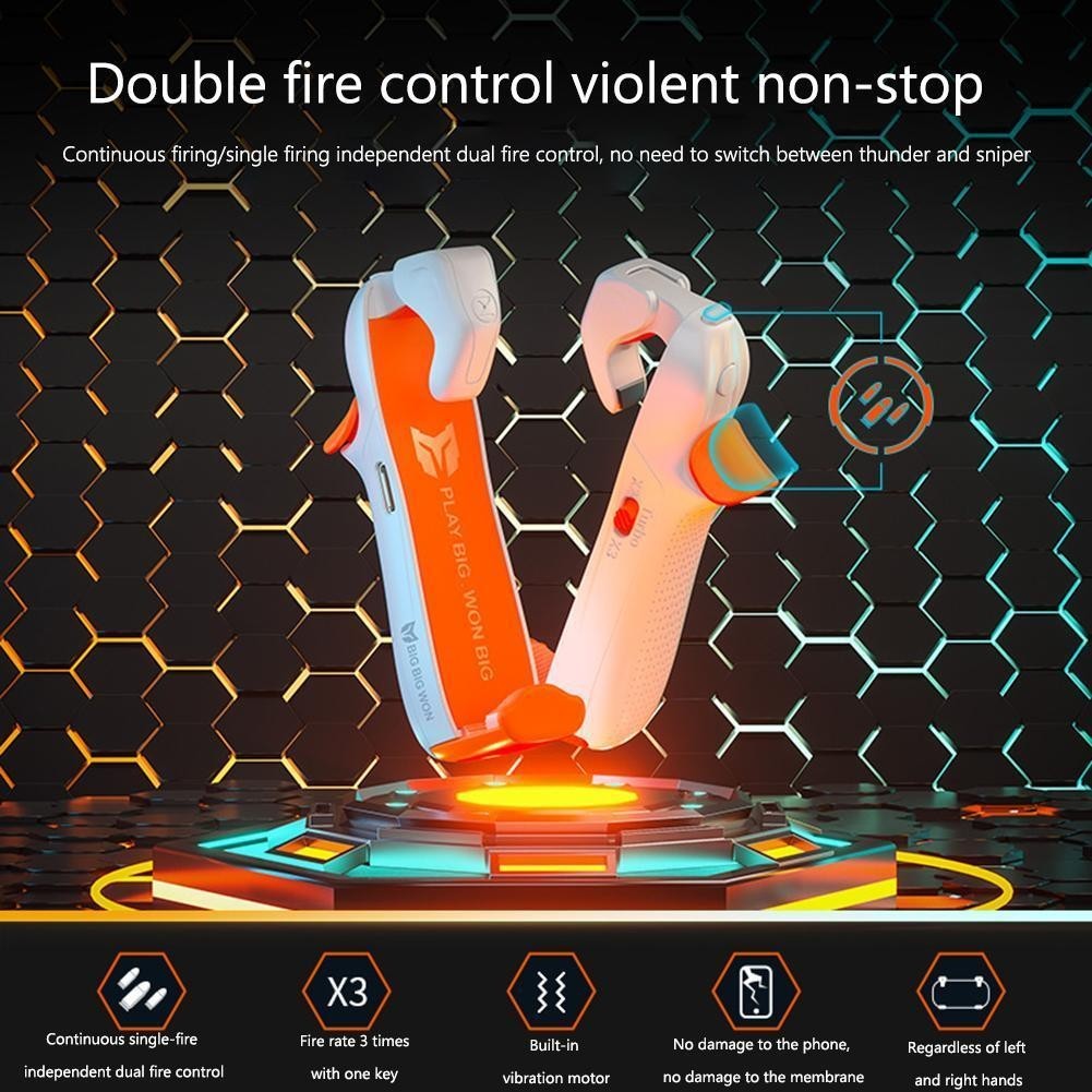 Bigbigwon M1 จอยสติ๊กควบคุมเกมมือถือ แบบสั่นสะเทือน อุปกรณ์เสริม ...