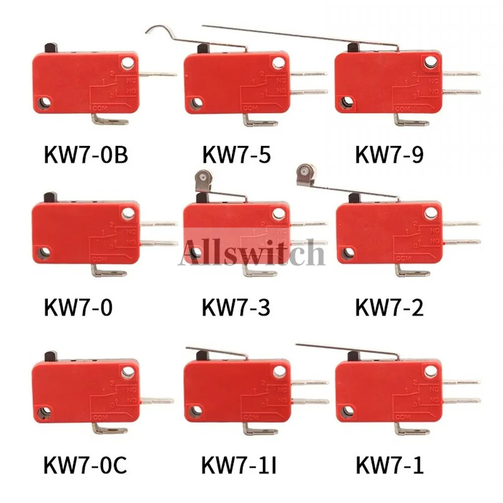 Kw7 Micro Switch Copper Pin KW7 Series Travel Limit Switch KW7-0 KW7-1 KW7-2 KW7-3 KW7-9 สวิตช ์ ...