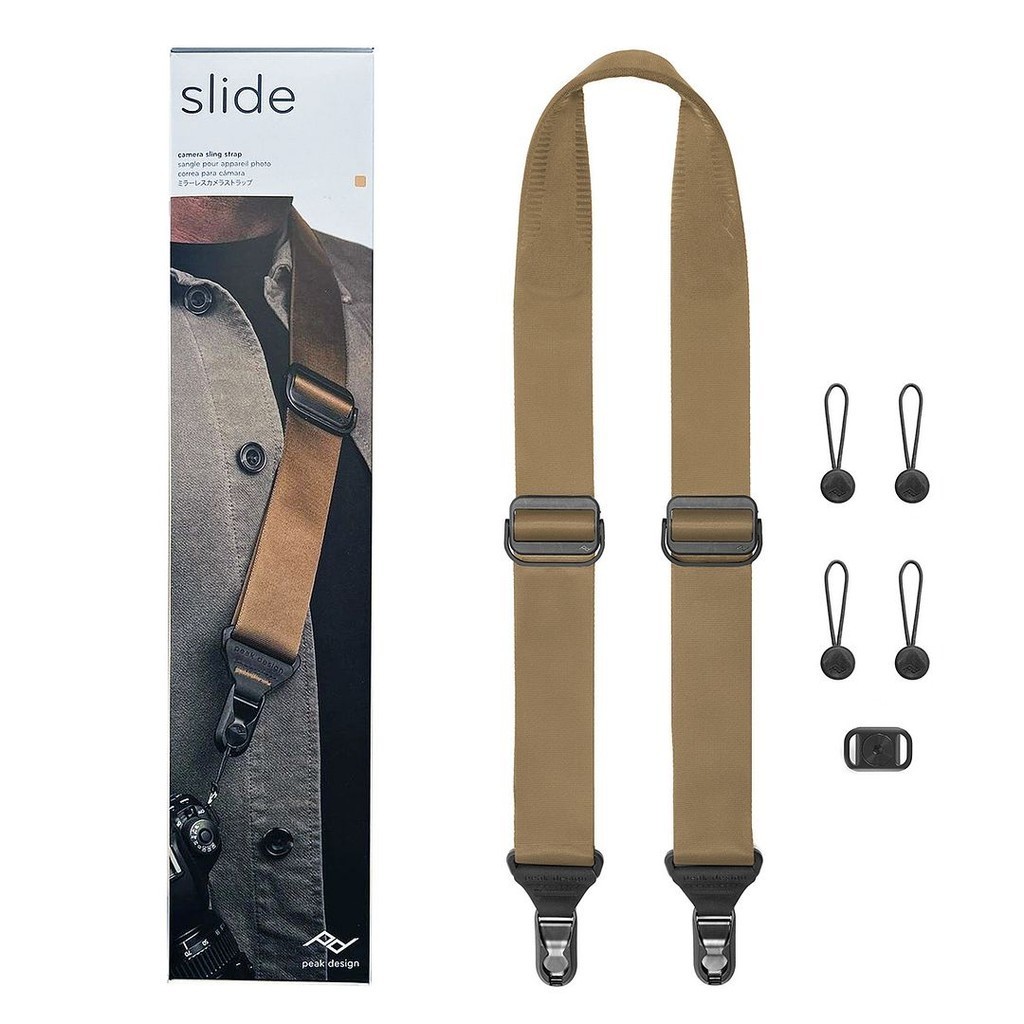 Peak Design Slide Camera Sling Strap (Coyote) SL-CY-3, 2024 New Color ...