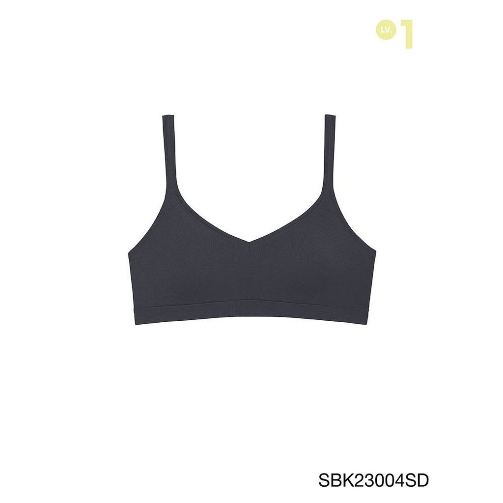 SABINA | Soft Collection เสื้อชั้นในไร้โครง รหัส SBK23004SD สีเทาเข้ม ...