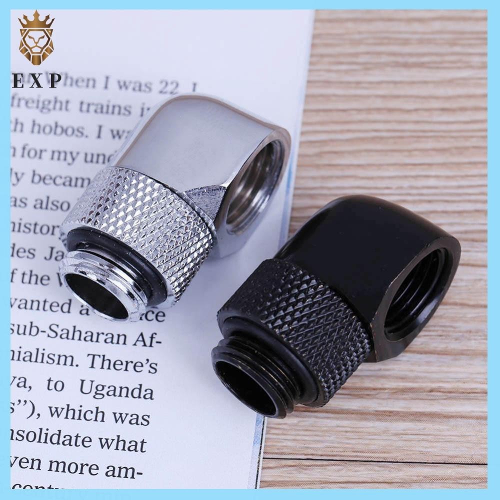 [explosion1.th] G1/4 Inner Outer Dual Thread 90 องศาอะแดปเตอร์เชื่อมต่อท่อน้ําแบบหมุน | Shopee ...