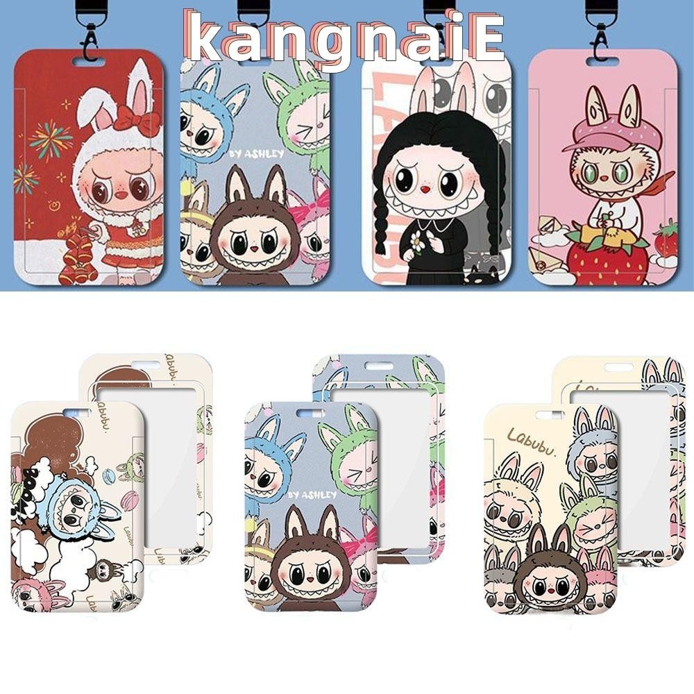 Kangnai Labubu Card Cover, พร ้ อมเชือกเส ้ นเล ็ กแบบพกพาผู ้ ถือบัตร ...
