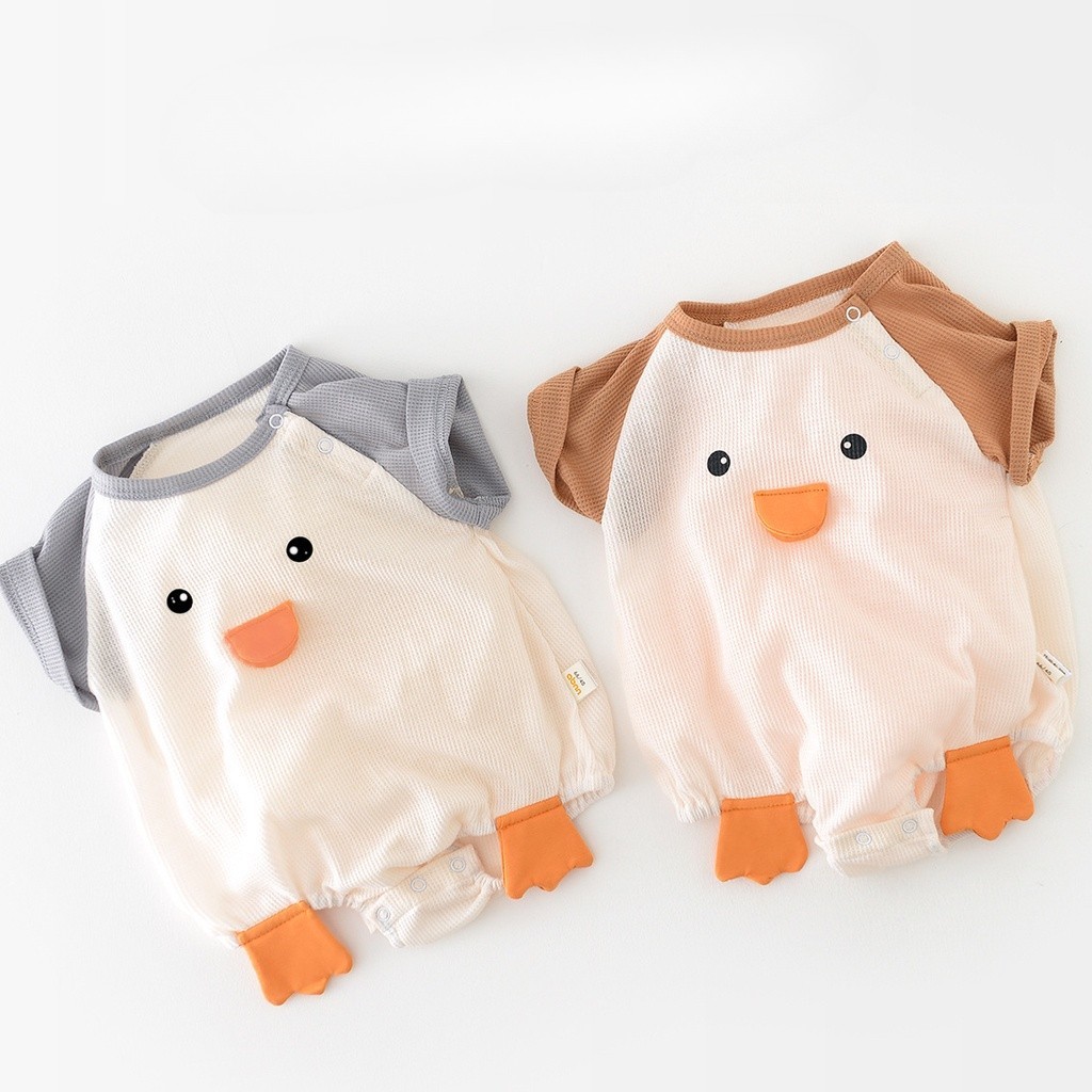 2023 Summer Baby Romper New Newborn Boys Girls One Piece Cartoon Short ...
