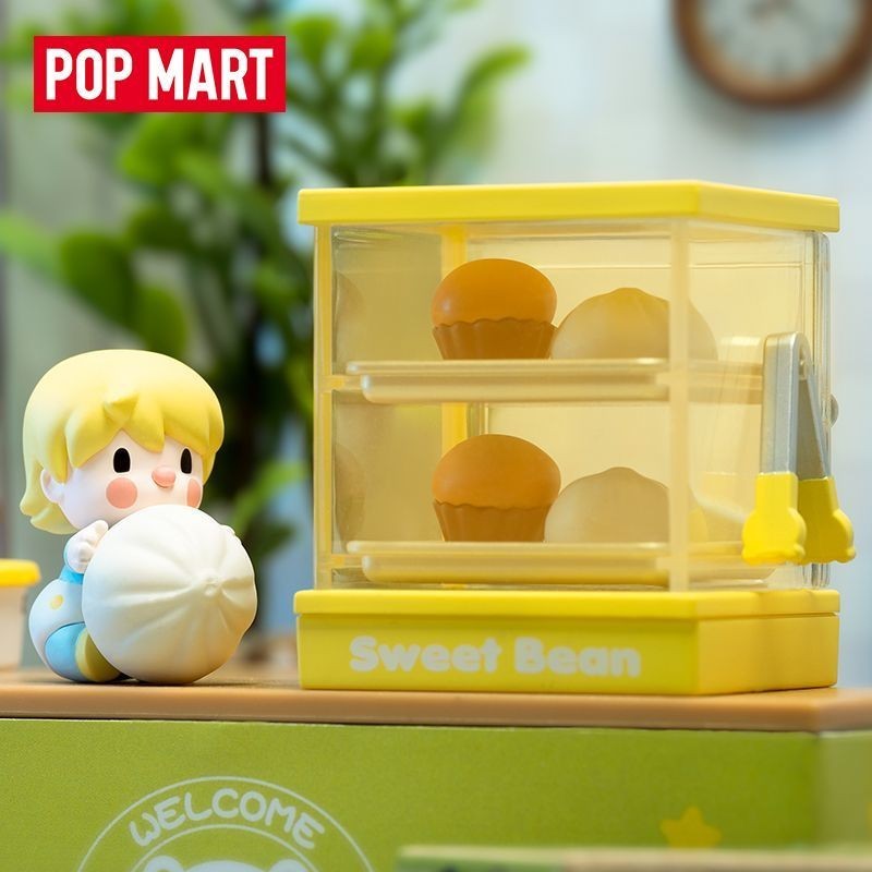 P POPMART POPMART Sweet Beans 24 ชั่วโมงร้านสะดวกซื้อ Series Figure ...