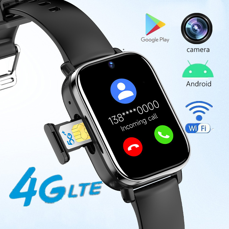 I1 4G Android smart watch พร้อมซิมการ์ด Solt และ WiFi smartwatch 4G 4 ...