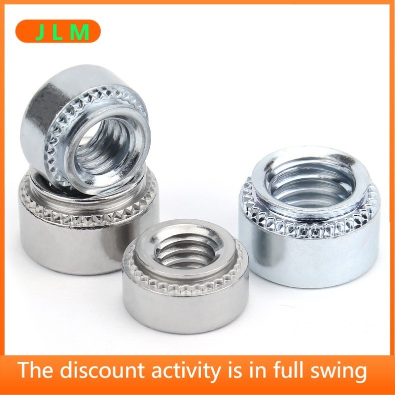 สแตนเลส 304CLS กด Rivet Nut M2.5m3m4m5M6 แผ ่ นโลหะ Rivet อะไหล ่ ความ ...