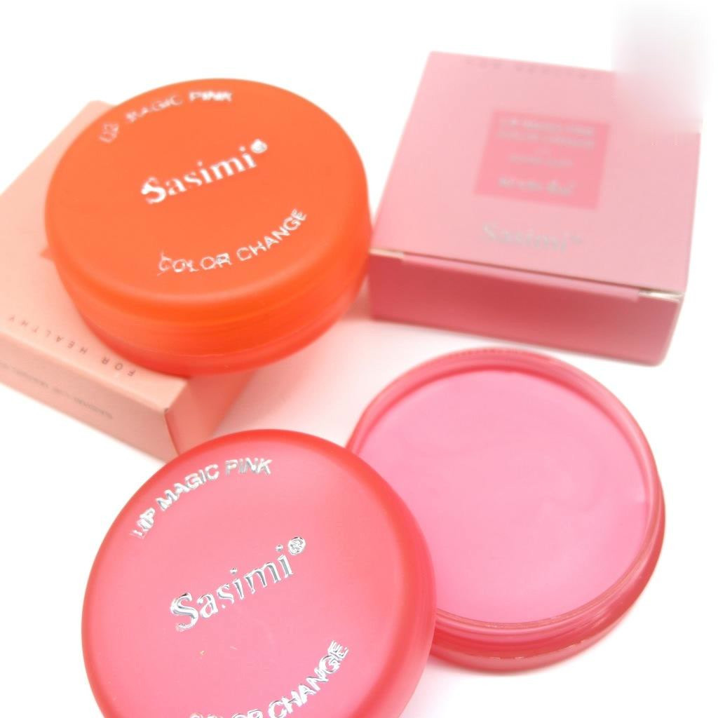 ส่งเร็ว SASIMI SUPER SOFT MAGIC PINK LIP BLAM ลิปบาล์มเปลี่ยนสี กลิ่น ...