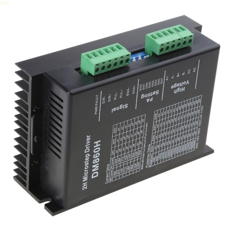 Feti Stepper Motor Driver Cintroller DM860 DM860H Microstep Brushless ...