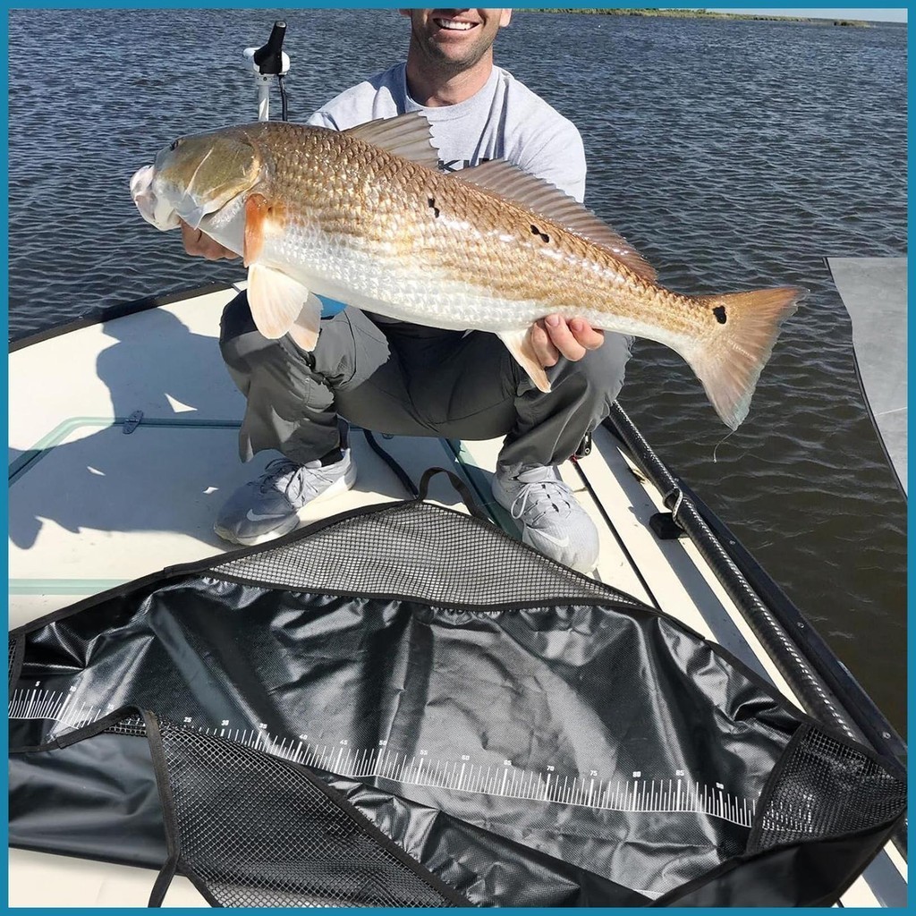 Heavy Duty Weigh Sling Fish Bag Outdoor Fishing Transport Bag Fish ...