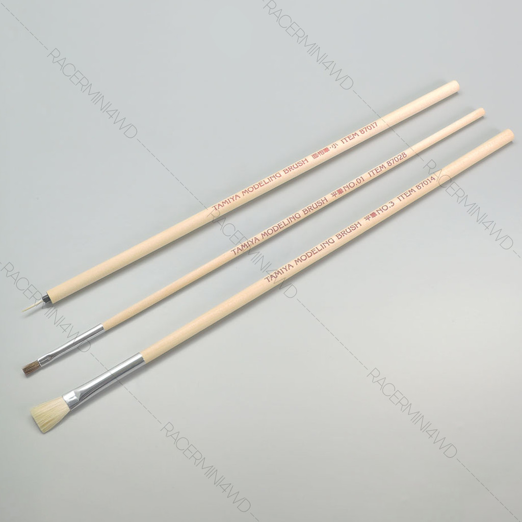 TAMIYA 87066 Modeling Brush Basic Set พู่กันทามิย่าแท้ | Shopee Thailand