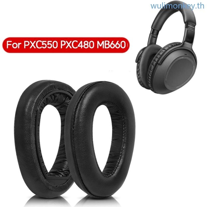 Wu Soft Memory Foam Earpads สําหรับ PXC550 ชุดหูฟังแผ่นรองหูฟังแผ่นรองหูฟังแผ่นรองหูฟัง Earcups ...