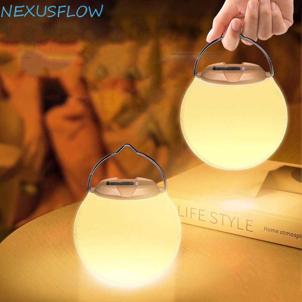 Nexusflow เต็นท์ไฟ, โคมไฟตั้งแคมป์ LED อ่อนสว่างเป็นพิเศษ, ไฟกลางคืน Creative แขวน USB ชาร์จไฟ ...