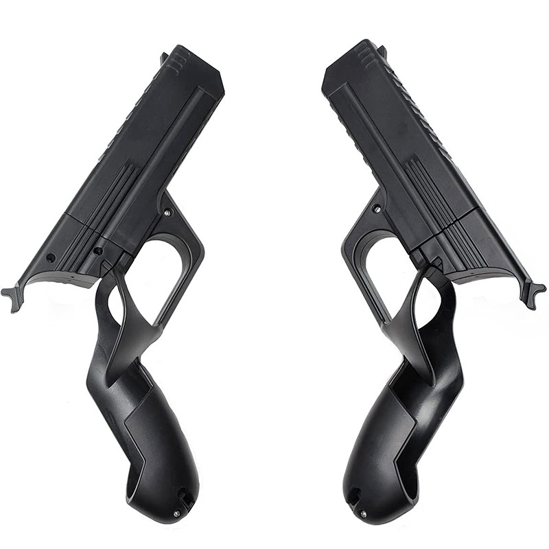 Hibloks สําหรับ Oculus Quest 2VR แว่นตา Dual Handle Gun เกมยิงปืนปืนพก ...