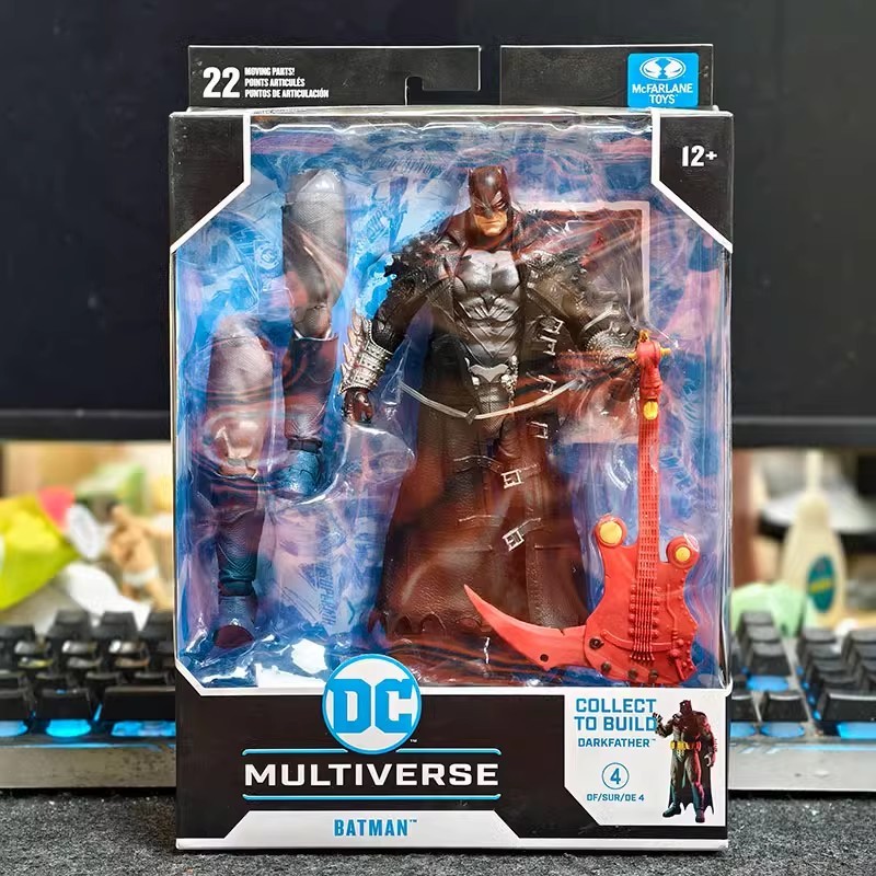 Mcfarlane ของแท้ DC Death Metal Batman Dark Father set รุ่นเคลื่อนย้าย ...