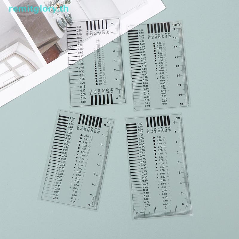 Remitglory วัด Pass Badge Gauge Stain Card Point Gauge Wire Gauge ...
