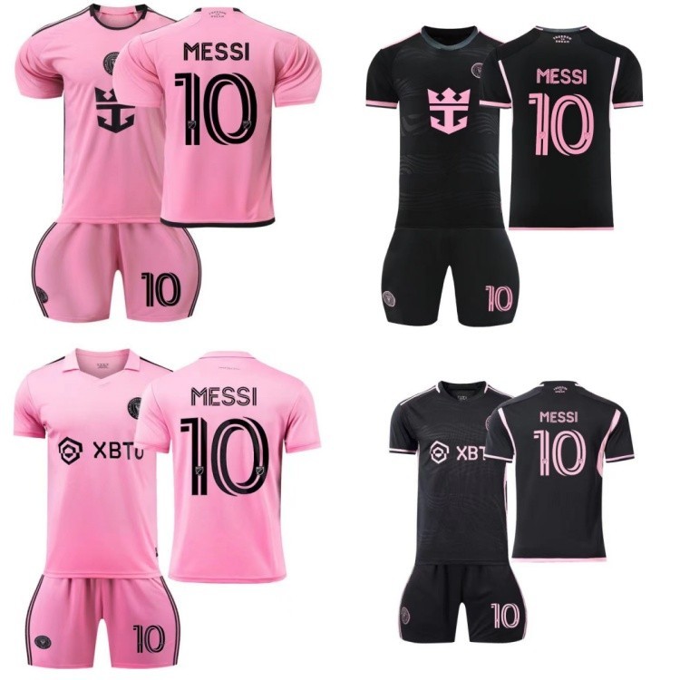 Uhome22-23/24-25 Season Inter Miami CF Messi Soccer Jersey Set Kids ...