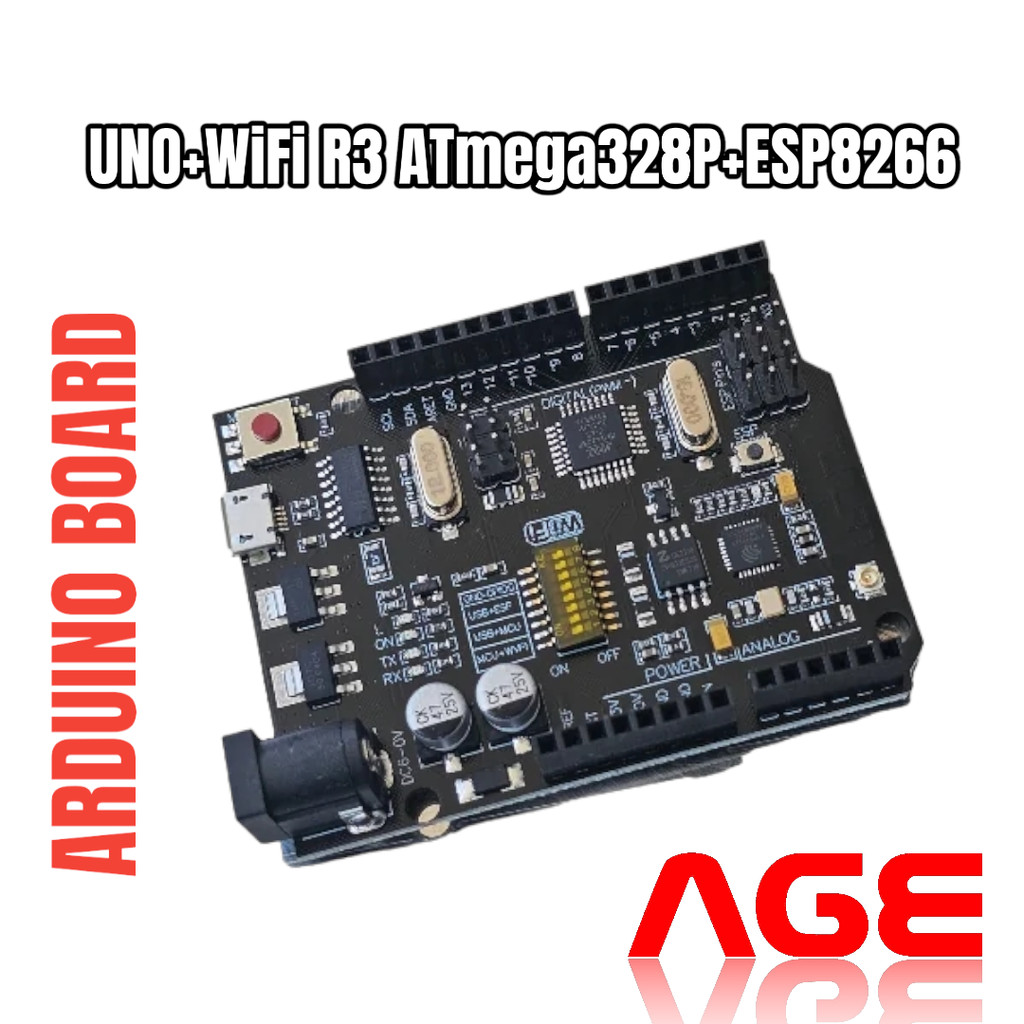 UNO+WiFi R3 ATmega328P+ESP8266 | Shopee Thailand