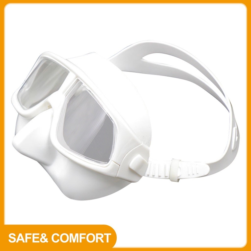 Free Diving Mask Diving Goggles Scuba Deep Diving Snorkeling Glasses ...