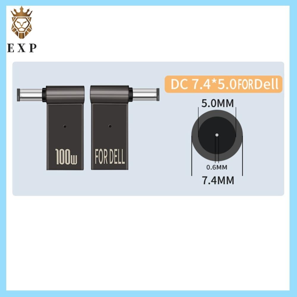 [explosion1.th] Pd 100W แล็ปท็อปอะแดปเตอร์ชาร์จไฟ USB Type-C Female to DC Male Jack Plug ...