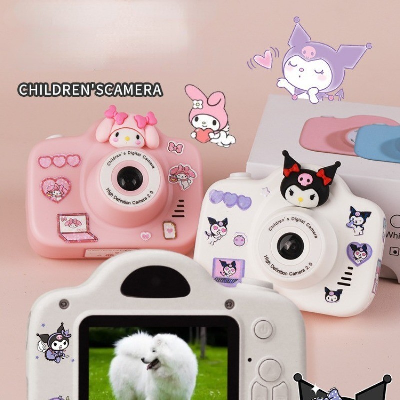 Sanrio Kuromi Mini Digital Camera Kids Digital Camera HD Cinnamoroll ...