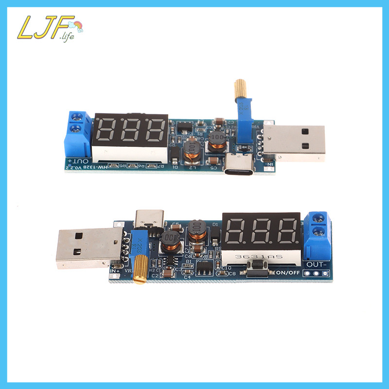 Ljf 1 PC DC-DC 5V ถึง 3.5V / 12V USB Step UP/ลงโมดูลแหล่งจ่ายไฟปรับ Boost Converter อะไหล่ออก DC ...