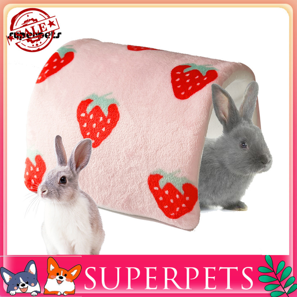 Bunny Nest อุโมงค์รูปร่าง Bur-free ไม่มีสารปรุงแต่ง นุ่มทนกัดอุ่น ...