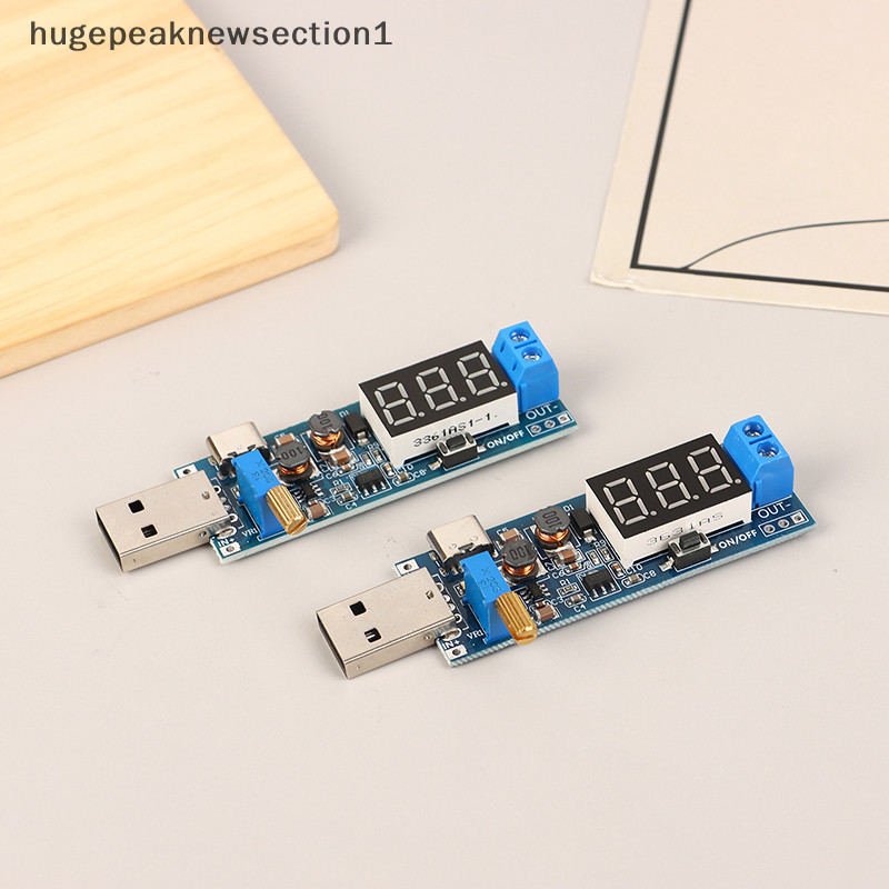Bigpeaknewsection1 1 PC DC-DC 5V ถึง 3.5V / 12V USB Step UP/ลงโมดูลแหล่งจ่ายไฟปรับ Boost ...