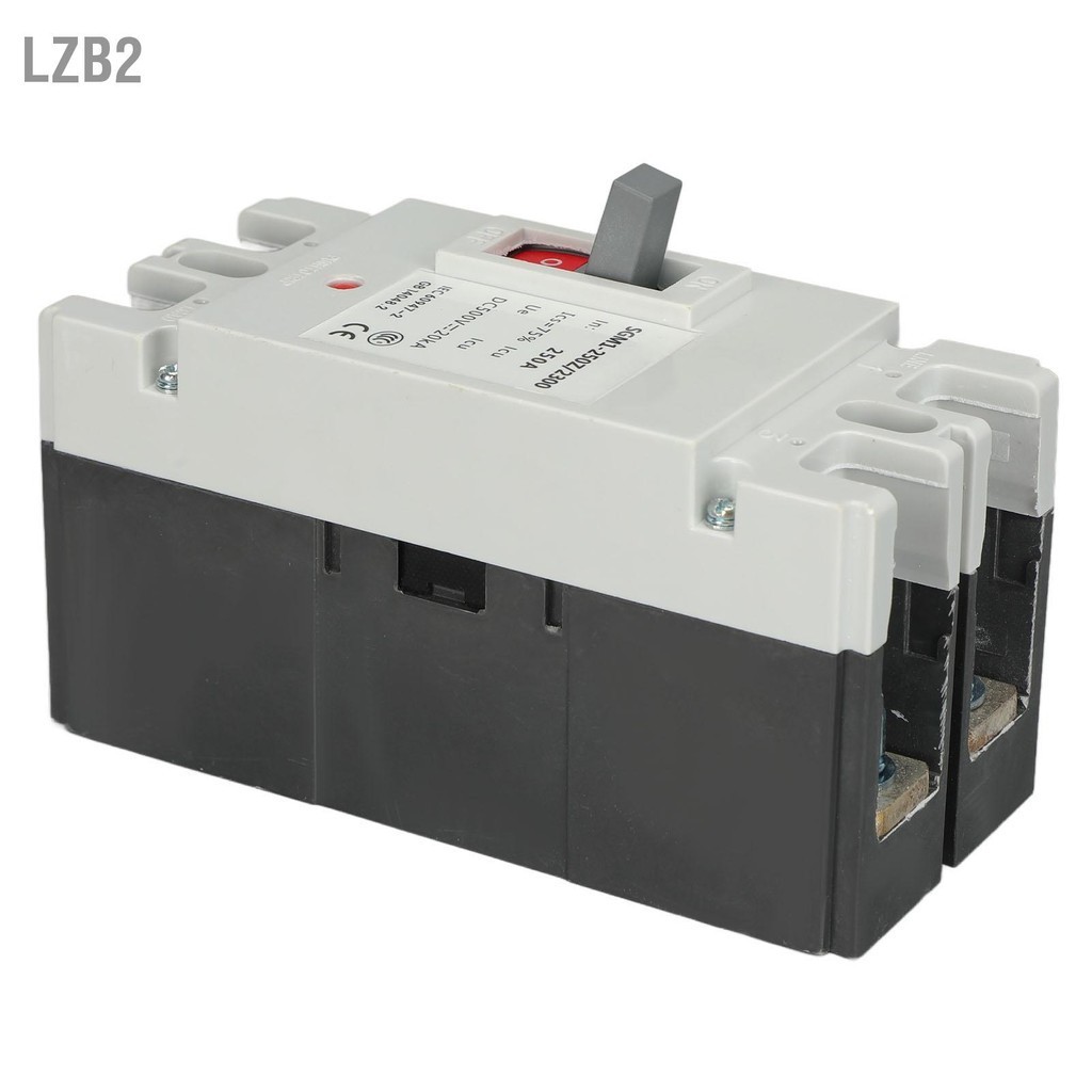LZB2 Circuit Breaker 2P MCCB พลังงานแสงอาทิตย์แบตเตอรี่สวิตช์ป้องกัน Isolator Protector 250A ...