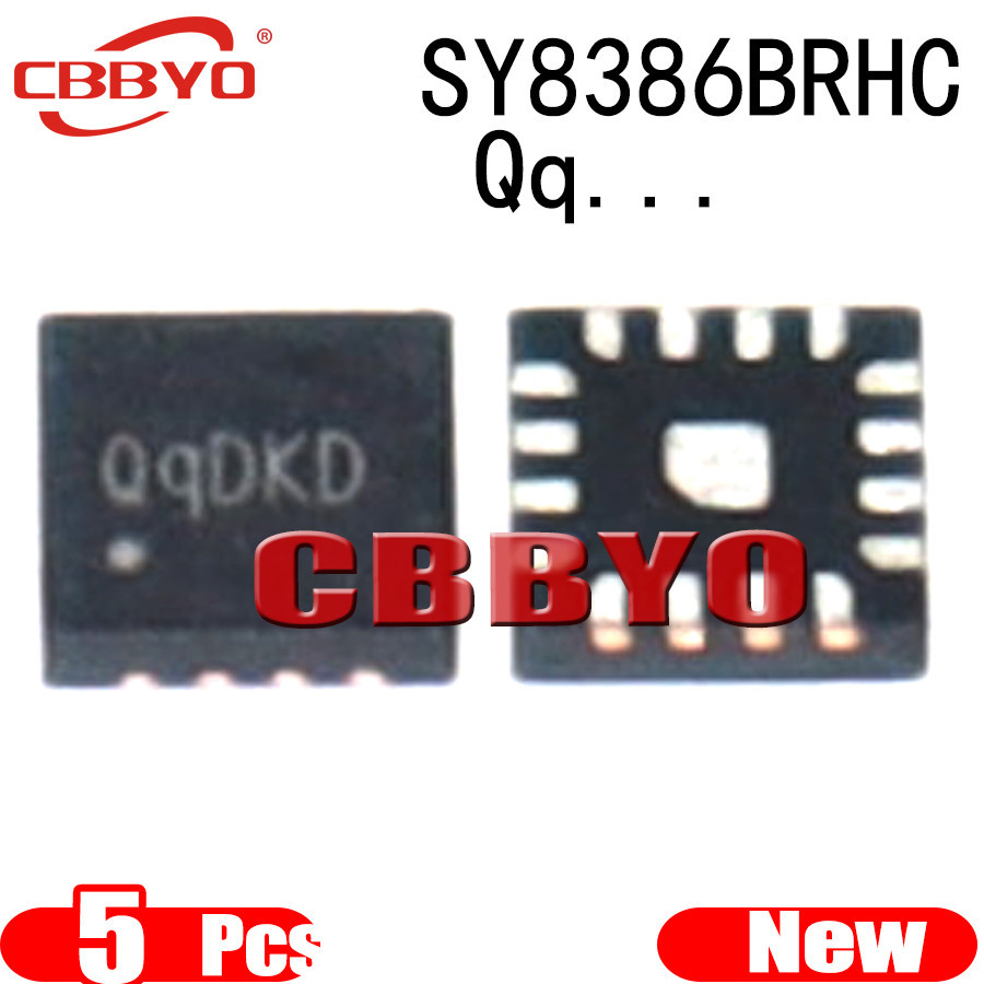 5 ชิ ้ นแบรนด ์ ใหม ่ SY8386BRHC SY8386B QqAZB QqBTB Qq .. Qfn-16 ...