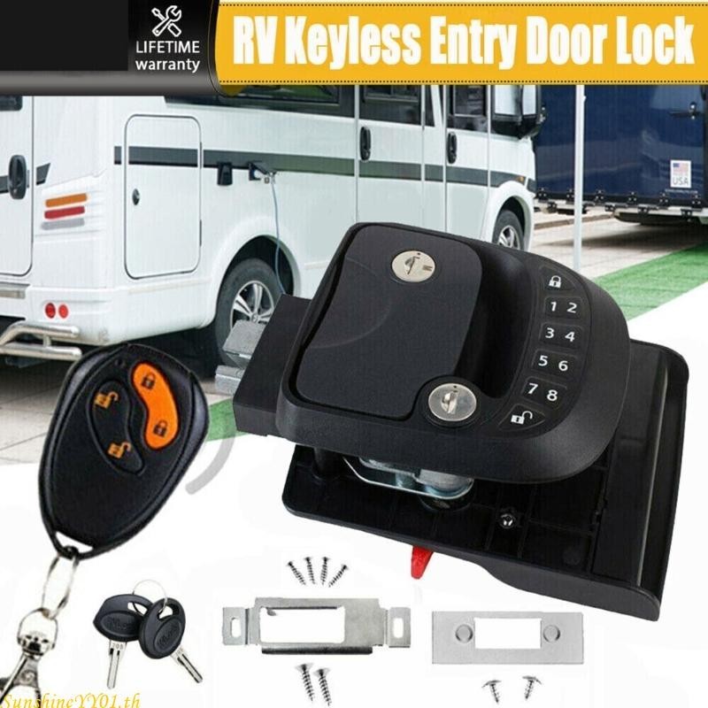 Sun สําหรับ Camper-Trailer Keyless Rv ประตู Caravan-Lock Keyless ประตูล ...