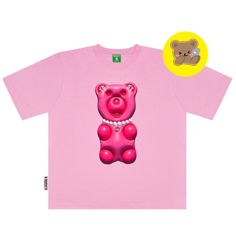 XN06 PRETTY BEAR TEE (KIDS) พร้อมส่ง | Shopee Thailand