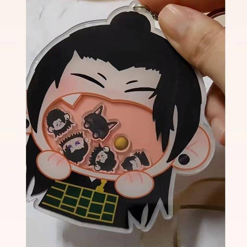 Jujutsu Kaisen Gojo Satoru และ Suguru Gato Shaking พวงกุญแจอะคริลิค ...