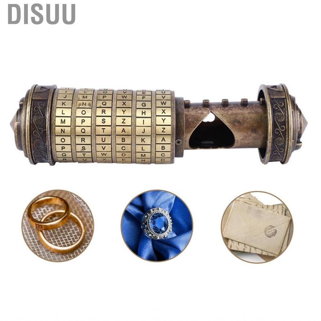 Disuu ของขวัญโรแมนติก Da Vinci Lock 5.1 x 6.3 9.1 นิ้ว สร้างความประหลาด ...