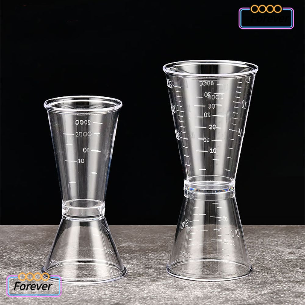 Forever ถ้วยตวง, เครื่องปั่นค็อกเทล PP 10/20cc, อุปกรณ์ครัวความจุขนาดใหญ่ Double headed Double ...