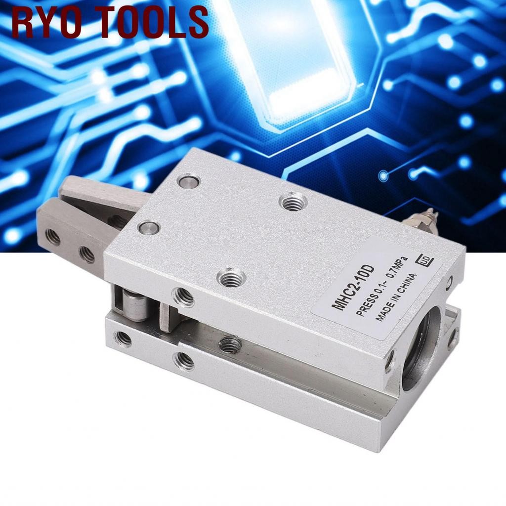 Ryo Tools Gripper Cylinder Non Contact Switch Aluminium Alloy Finger ...