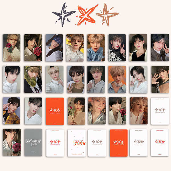 การ์ดวงบัส การ์ด bus แท้ Txt อัลบั้มใหม่ Self-Printed Photocard ...