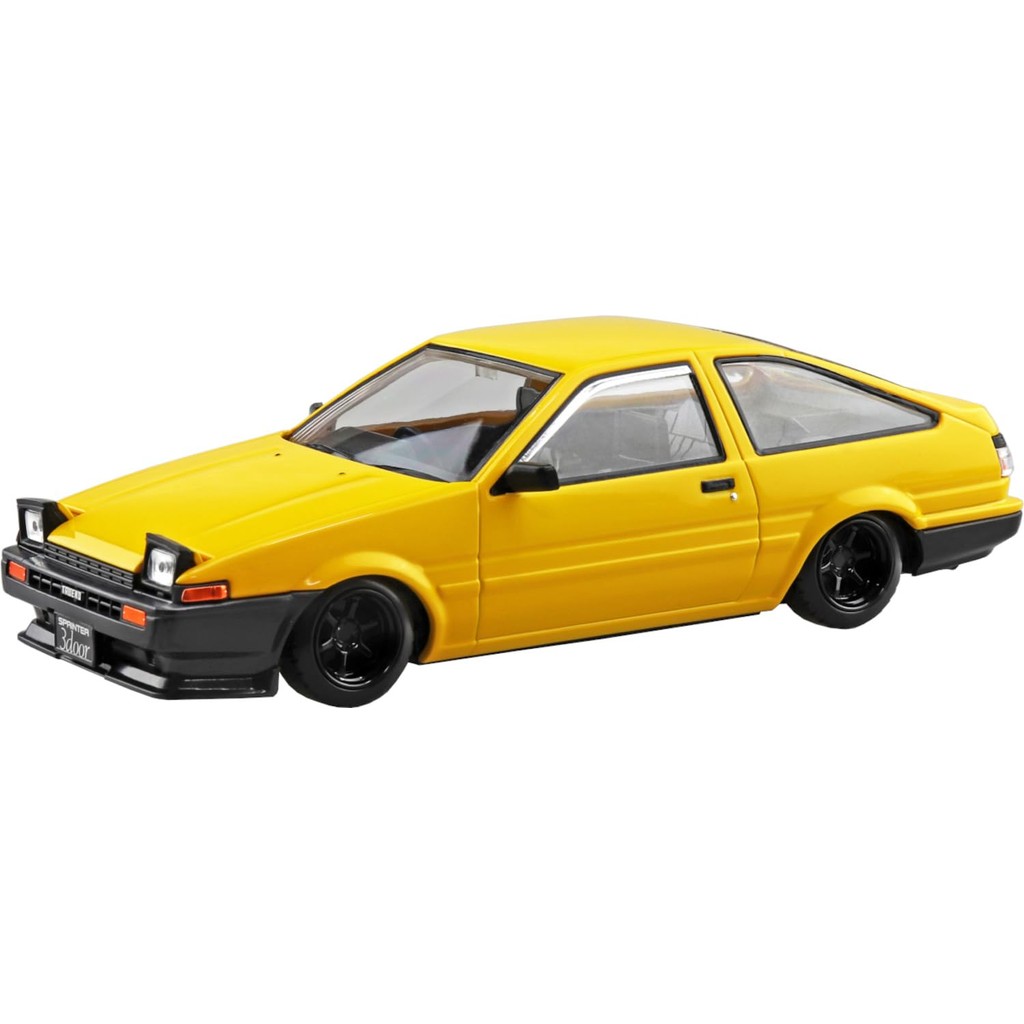 Aoshima Bunka Kyozai Co., Ltd. 1/32 Rakupla Snap Kit No. 11CU-YW Toyota Sprinter Trueno Custom ...