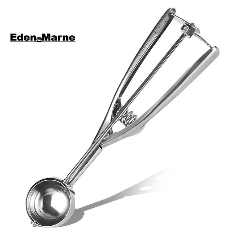 [Eden_Marner]S High-end A Ice Cream Dessert Fruit Scoop 304 สแตนเลสตัก ...