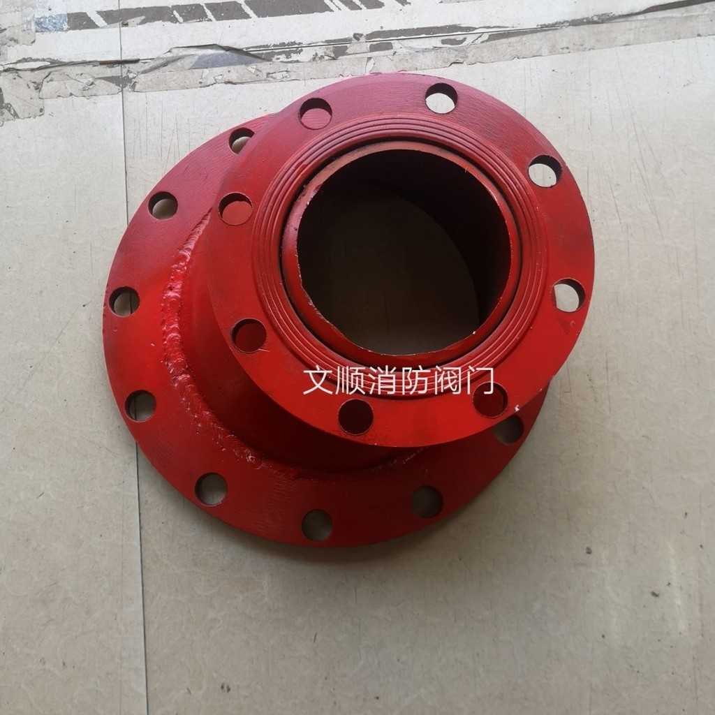 Eccentric Flange Fitting Reducer DN100*80 Fire Pump Reducing Pipe ...