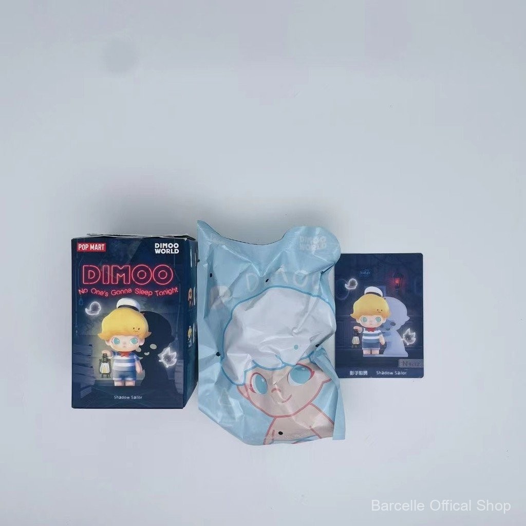 ของแท้ POPMART DIMOO ซีรีส์ No One's Gonna Sleep Tonight ฟิกเกอร์น่ารัก ...