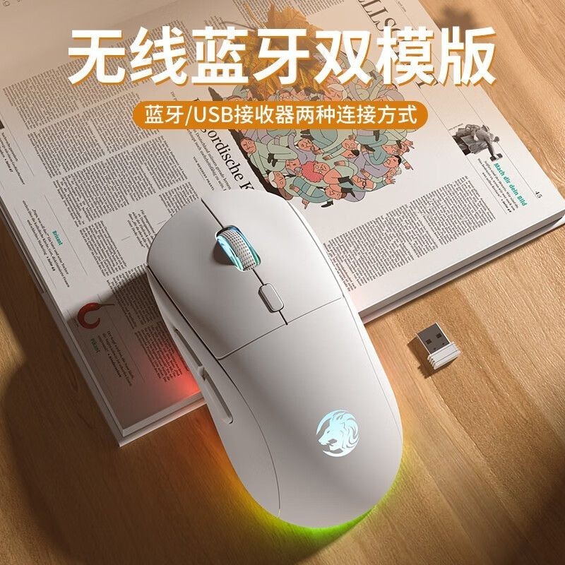 Forwarder G301 เมาส์เกมมิ่งบลูทูธไร้สาย โหมดคู่ Type-C พอร์ตชาร์จ แบบ ...