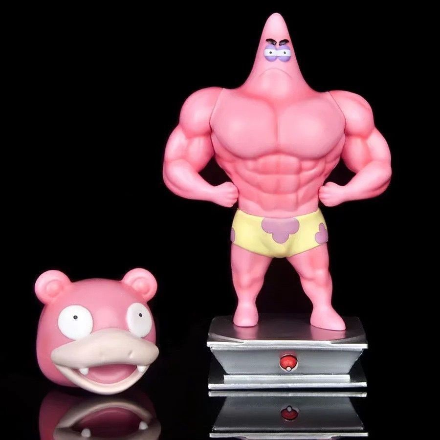 Pokemon GK Muscle Pie Star Headgear Doll Decorative Boxed Figure ...