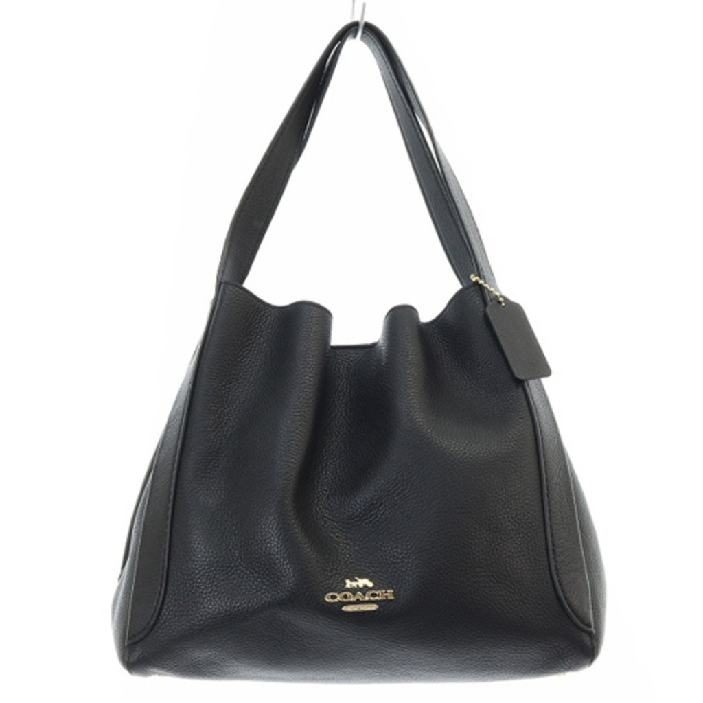 Coach Coach Hadley Hobo Tote Handbag Leather Black Direct from Japan ...