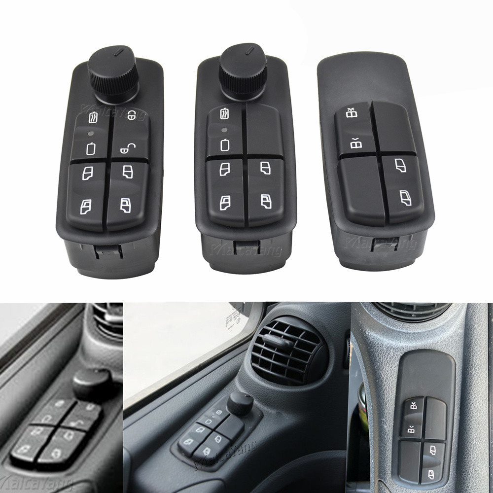 สวิตช์กระจกไฟฟ้าสําหรับ Mercedes Benz รถบรรทุก Axor Schalter ...