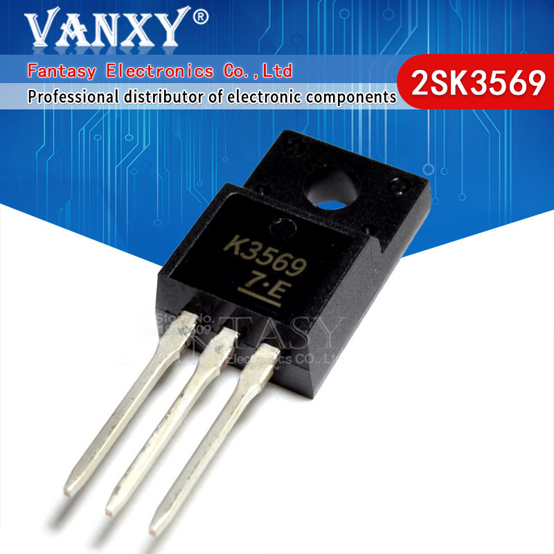10pcs 2SK3569 TO-220 K3569 TO-220F TO220 ใหม่ MOS FET ทรานซิสเตอร์ ...